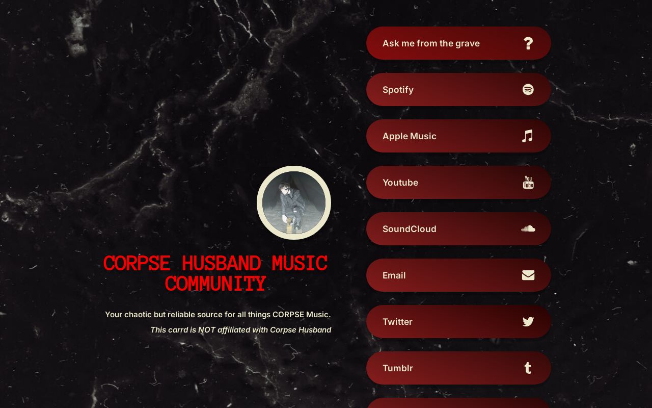 Corpse Husband Music Community